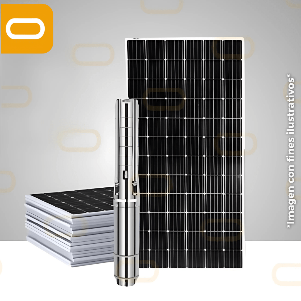 Sistema Bomba sumergible SOLAR 6SSC-52-230-AD-550 | Solar Guatemala